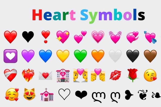 30+ Kí tự trái tim trong game Hot trend 2026 ️🖤💕